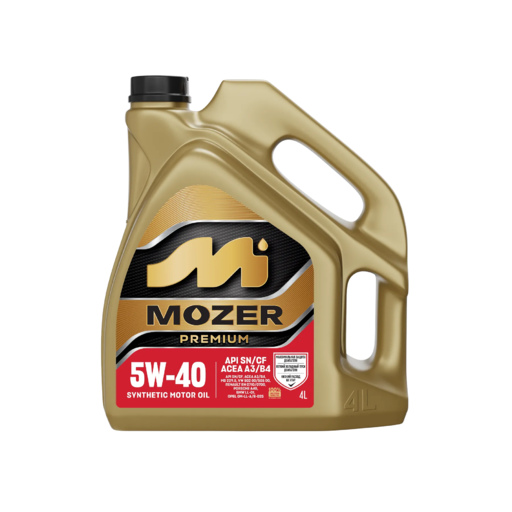 Синтетическое моторное масло MOZER PREMIUM 5W-40 A3/B4 SN/CF